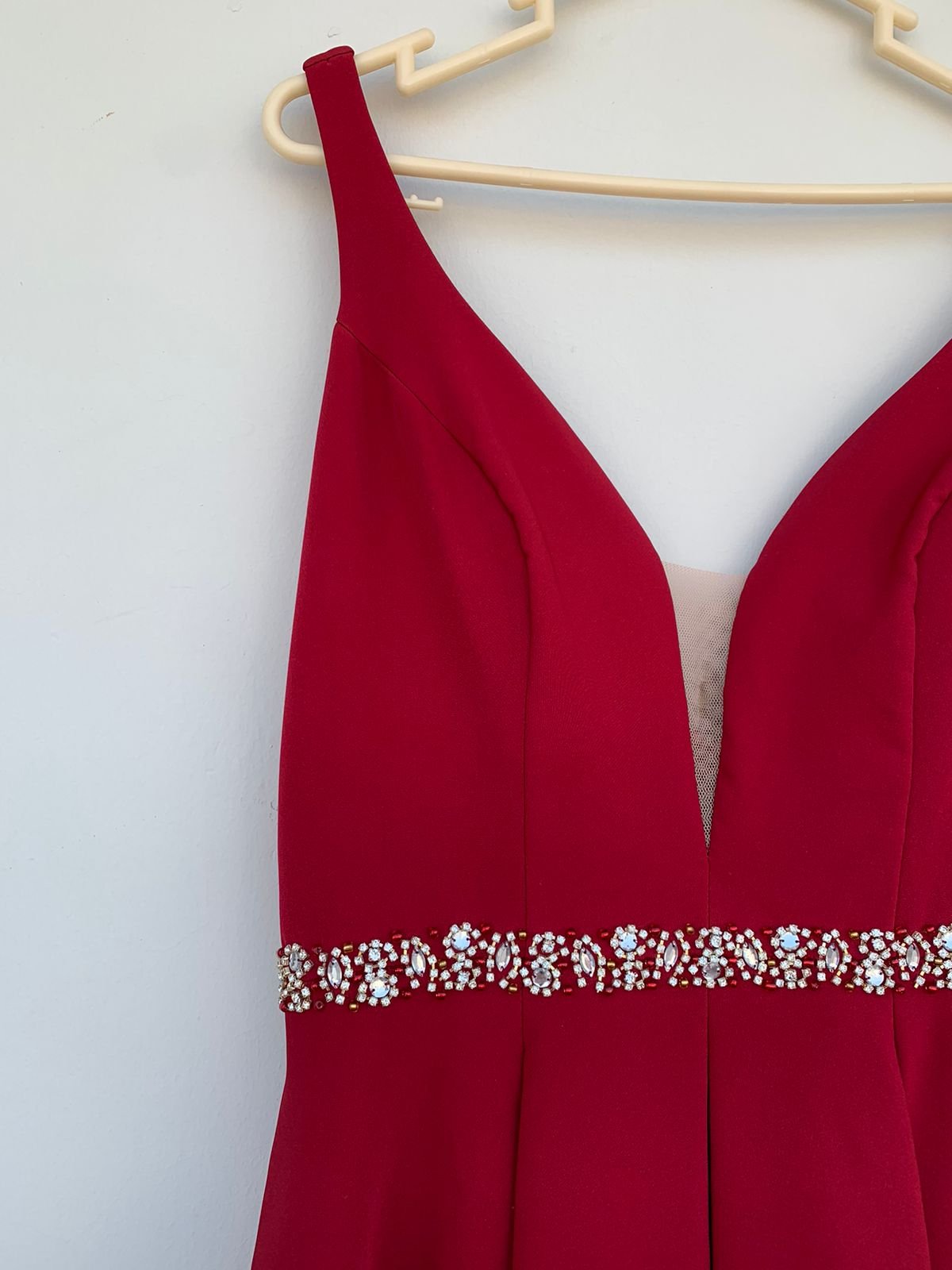 Vestido corto rojo | Sweatsy