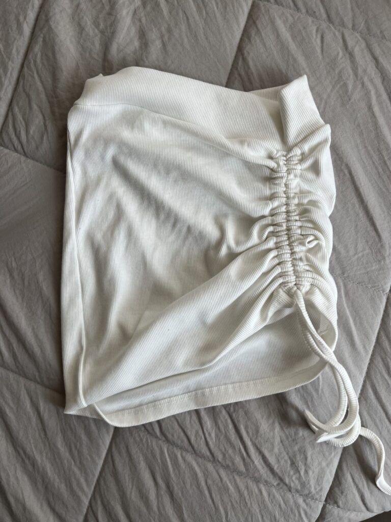 Falda Blanca Mini | Sweatsy